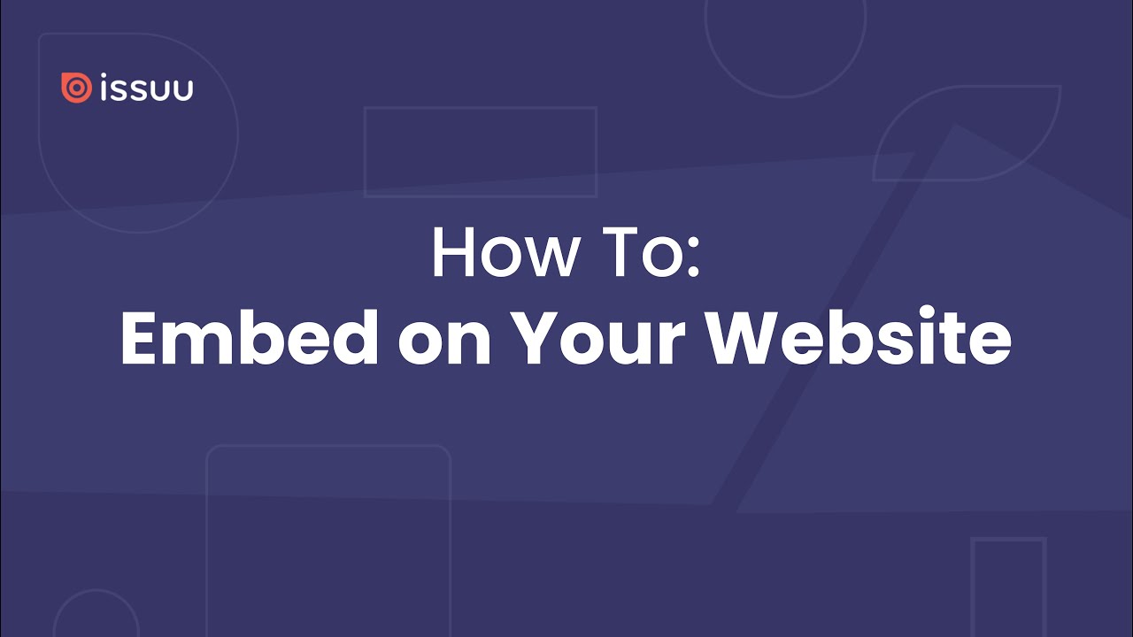 How to Embed Publications on Your Website
