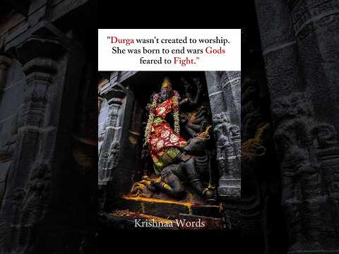 The Gods Feared the Battle… So She Fought It 🔱 #shorts #spirituality