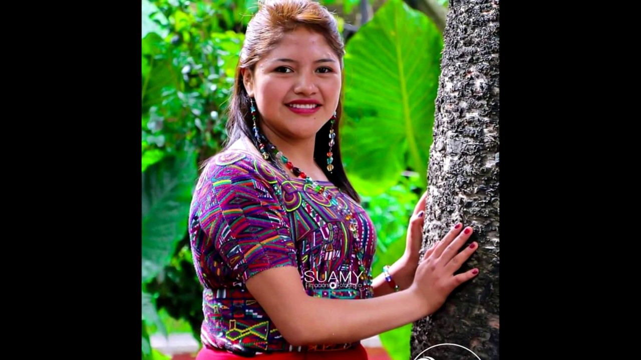 Jacaltenango, Sonal Ko Konob'. [] Hermosas mujeres de traje típico.