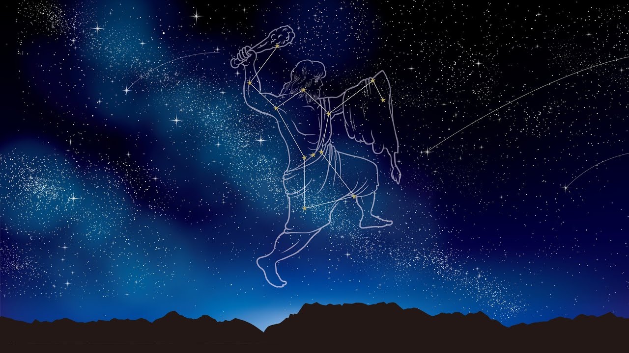 The Orion - The Famous Constellation in the Night Sky