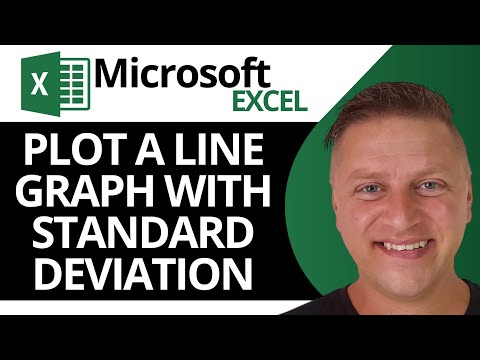 How to Plot a Line Graph with Standard Deviation in Excel | Excel Tutorial 2025