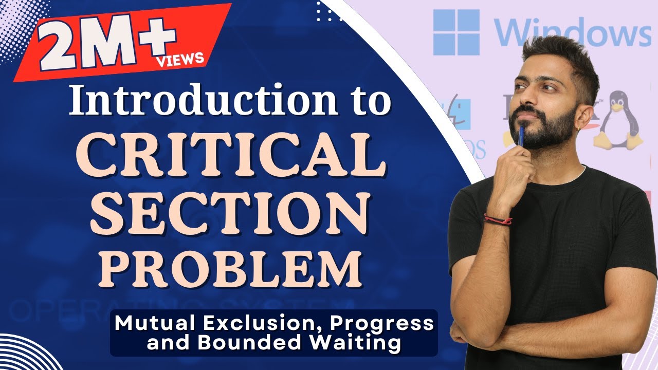 L-3.4: Critical Section Problem |  Mutual Exclusion, Progress and Bounded Waiting | Operating System