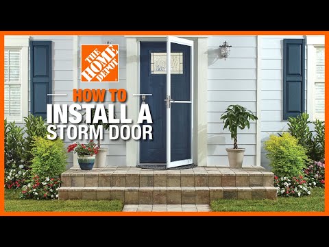 How to Install a Storm Door | The Home Depot
