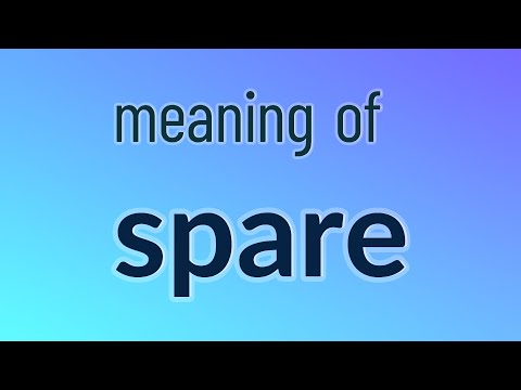 Spare - 167 English Vocabulary Flashcards