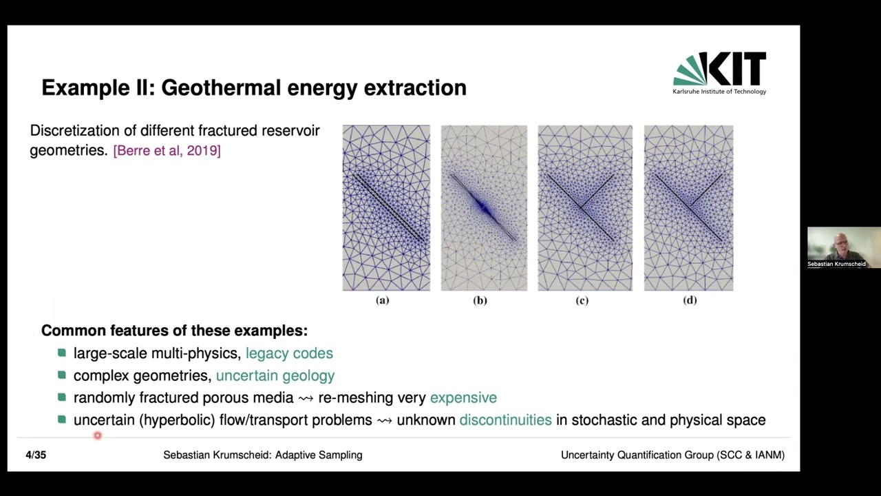 Sebastian Krumscheid's talk