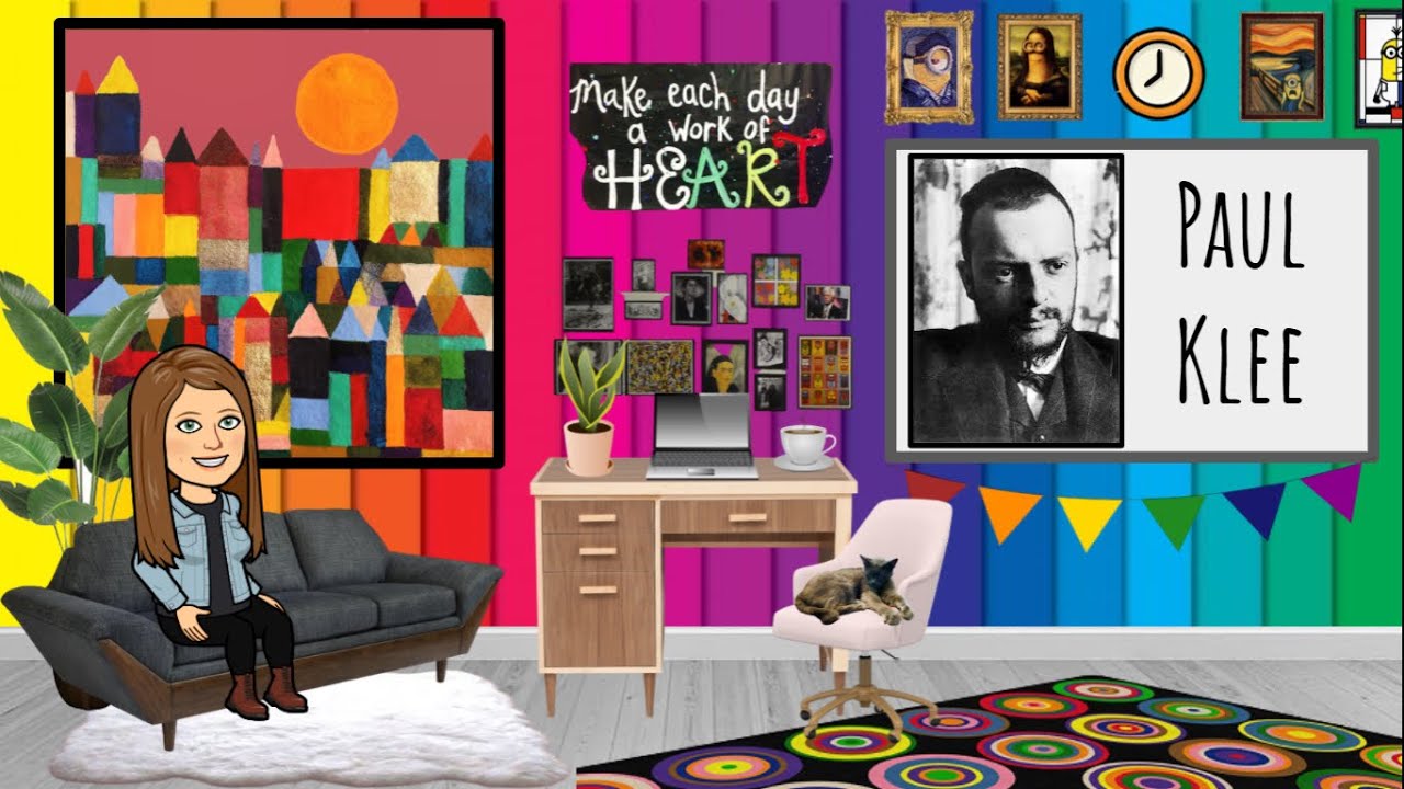 Paul Klee Art Lesson for Kids | Cityscape Drawing Project