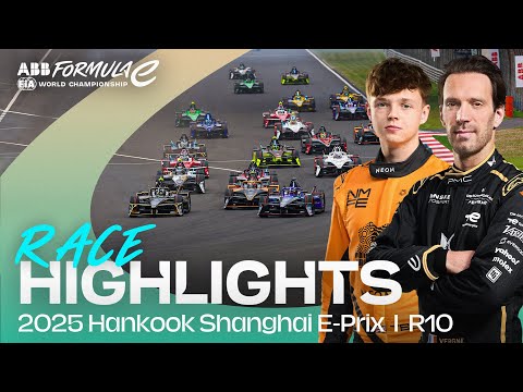 Drama All The Way To The Line! ππΏ | 2025 Hankook Shanghai E-Prix Round 10 Highlights