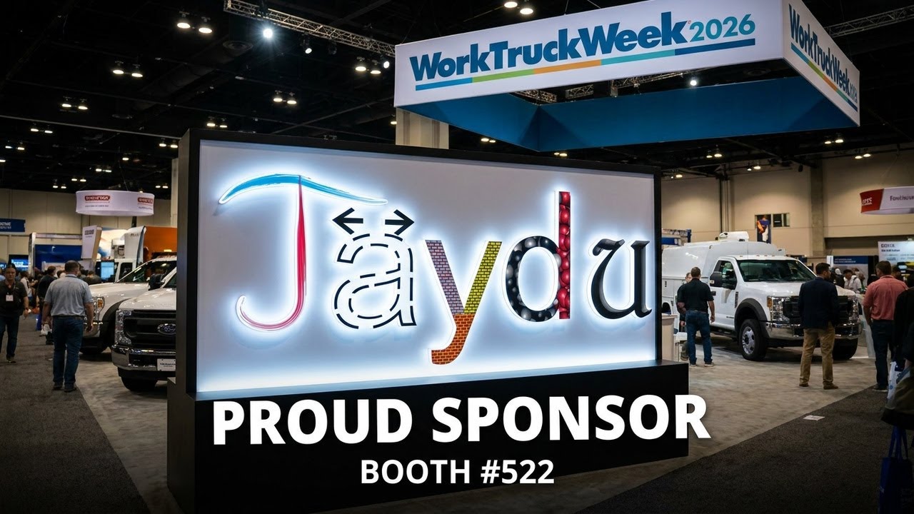 Jaydu | Proud Sponsor of Work Truck Week 2026 (WTW26) | See You at Booth #522