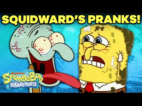 Every Squidward PRANK Ever! 🤡 Happy April Fools' Day!