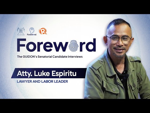 WATCH: GUIDON’s Foreword 2025 interview with Luke Espiritu