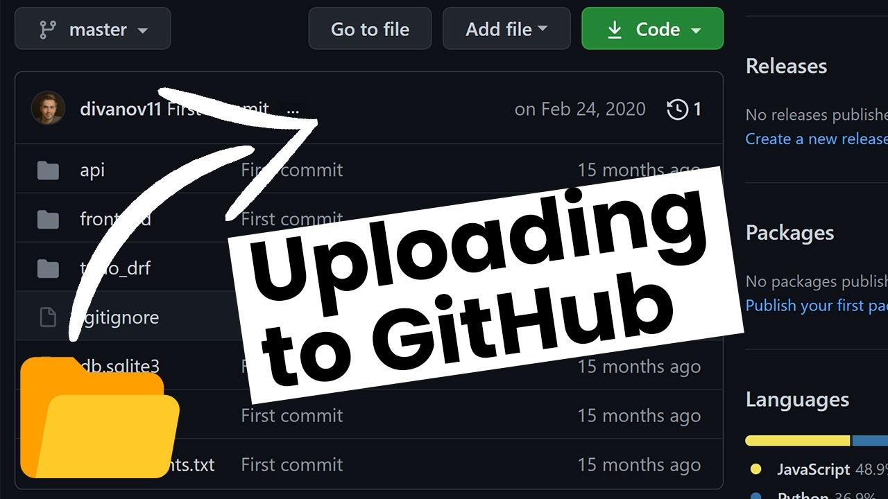 Uploading Files To GitHub Quick Start Guide