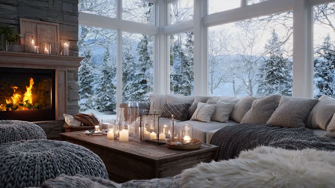 Winter Moving Calmly Through the Room 🎧✨ Sound Existing Without Direction or Demand