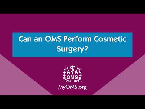 Can an OMS Perform Cosmetic Surgery?