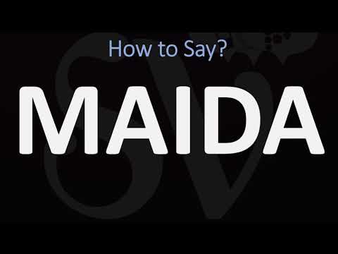 How to Pronounce Maida? (CORRECTLY)