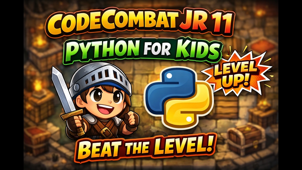 🚀 Codecombat Junior 11 – Learn Python for Kids | Beginner Coding Step-by-Step