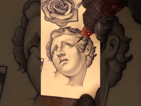 Tattoo 3RL Sombras || Realistic Tatuaje || Greywash Shading || #shorts #youtubeshorts #tattooart