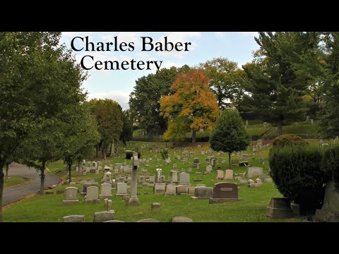 Patriotic Squirrels & Fall Foliage ~ Charles Baber Cemetery, Pottsville PA