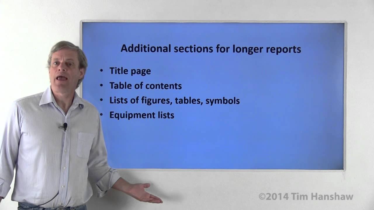 Tech Writing Course: Report 1