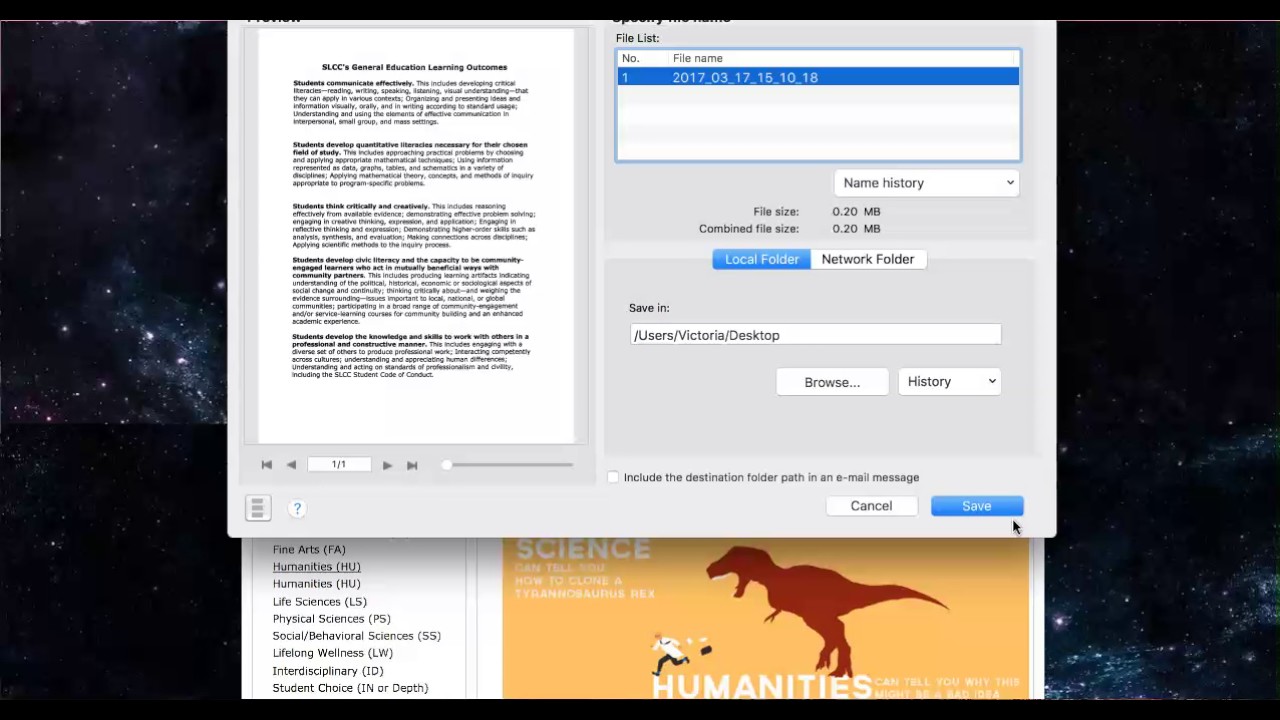 SLCC Digication: Scanned Assignments (PDFs)