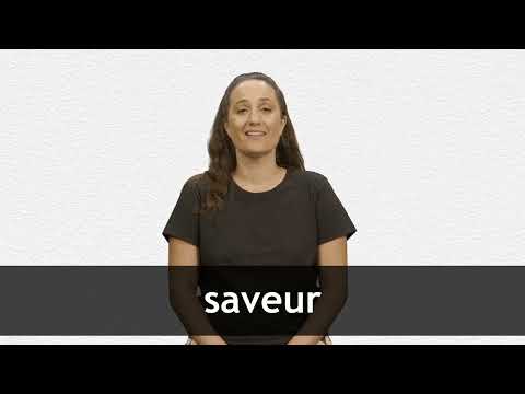 English Translation of “SAVEUR” | Collins French-English Dictionary