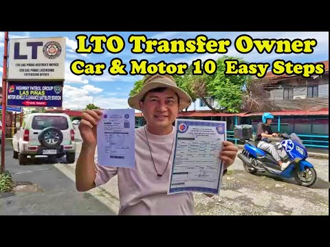 LTO Transfer of Ownership Car & Motorcycle 10 Easy Steps + Tips for Encumbered Repo Cars Company Ph