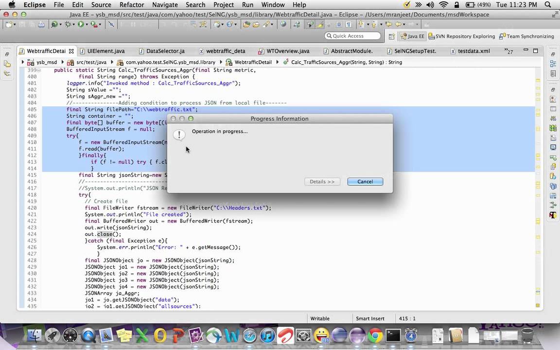 Refactoring with eclipse - Part 1