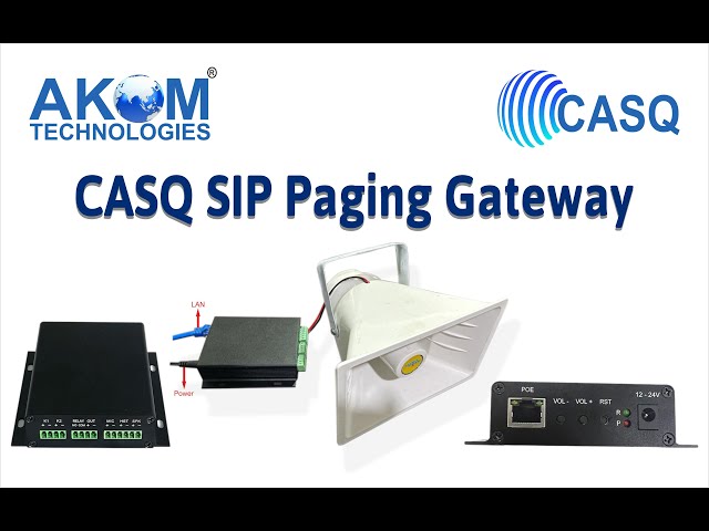 SIP Paging Adapter - SIP Paging Gateway Manufacturer from New Delhi