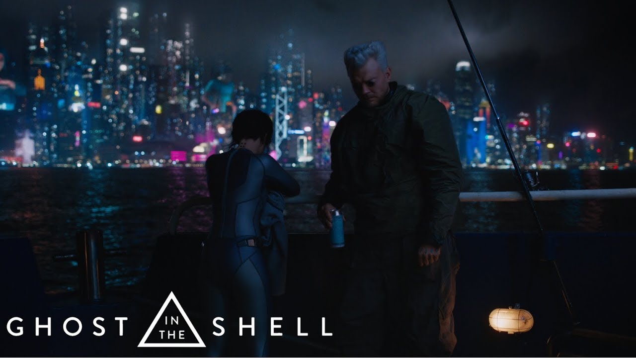 Ghost in the Shell (2017) - Boat Scene