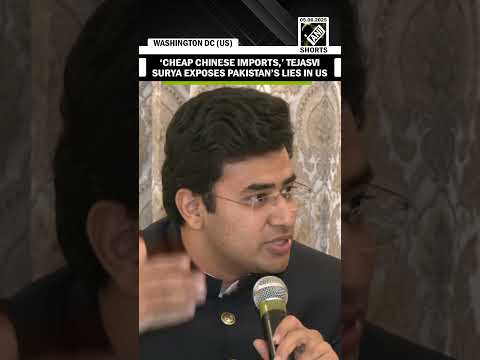 ‘Failed on the battlefield…’: BJP’s Tejasvi Surya exposes Pakistan’s lies in US