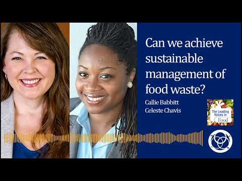 Can we achieve sustainable management of food waste?