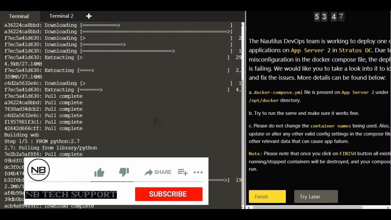 Resolve Docker Compose Issues
