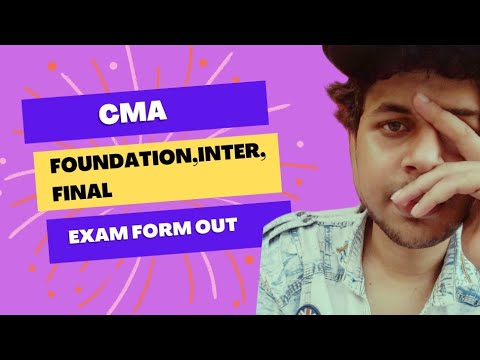 CMA foundation exam form out June 2023 attempt