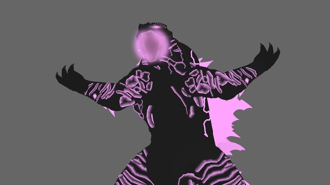 Evolved Godzilla Atomic Breath Test Animation