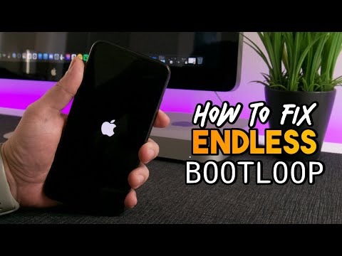How To Fix STUCK AT APPLE ENDLESS BOOTLOOP iOS 16 / 15 / 14 iPhone & iPad