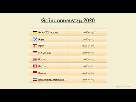 Gründonnerstag 2020 - Datum - Ist Gründonnerstag ein Feiertag?