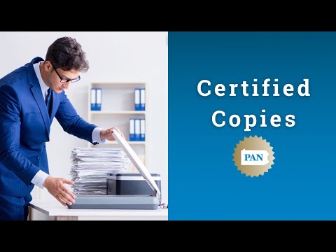 Certified Copies
