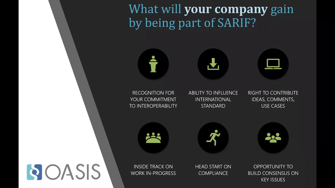 ​SARIF: Interoperability standard for static analysis tools
