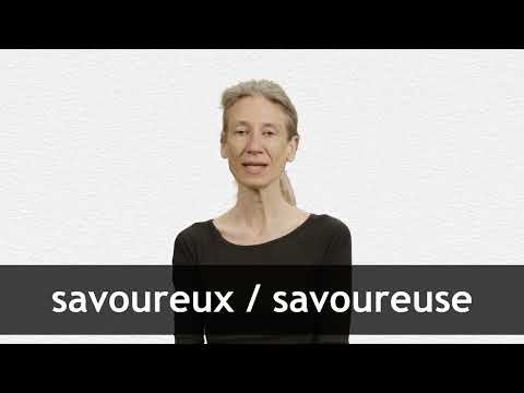 English Translation of “SAVOUREUX” | Collins French-English Dictionary