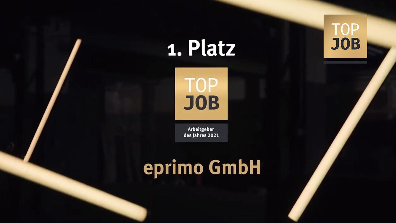 Arbeitgeber des Jahres 2021 - eprimo GmbH