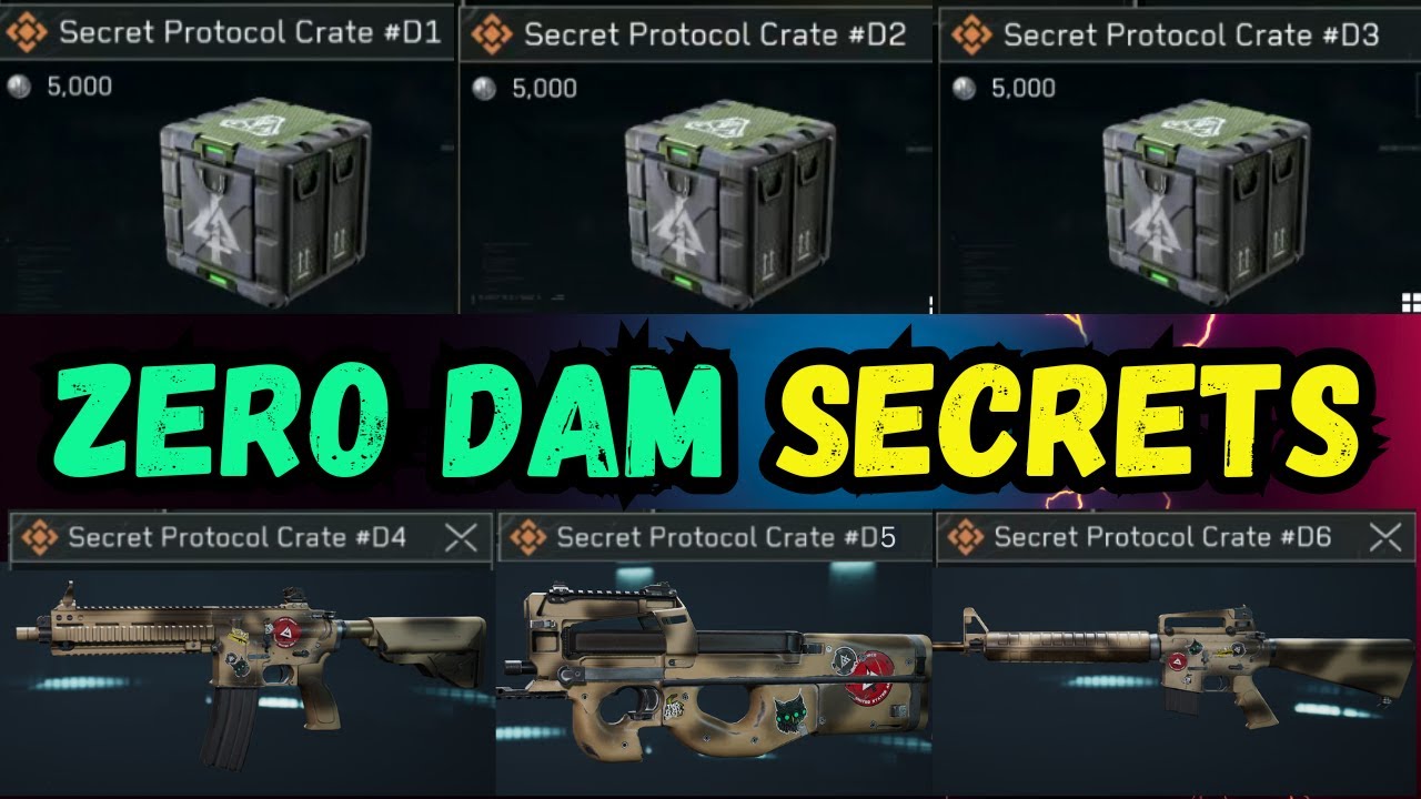 Zero Dam Secrets | All Zero Dam Secret Protocol Crates