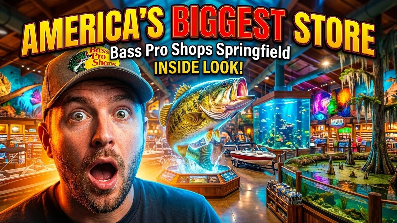 Bass Pro Shops Springfield Missouri Walking Tour
