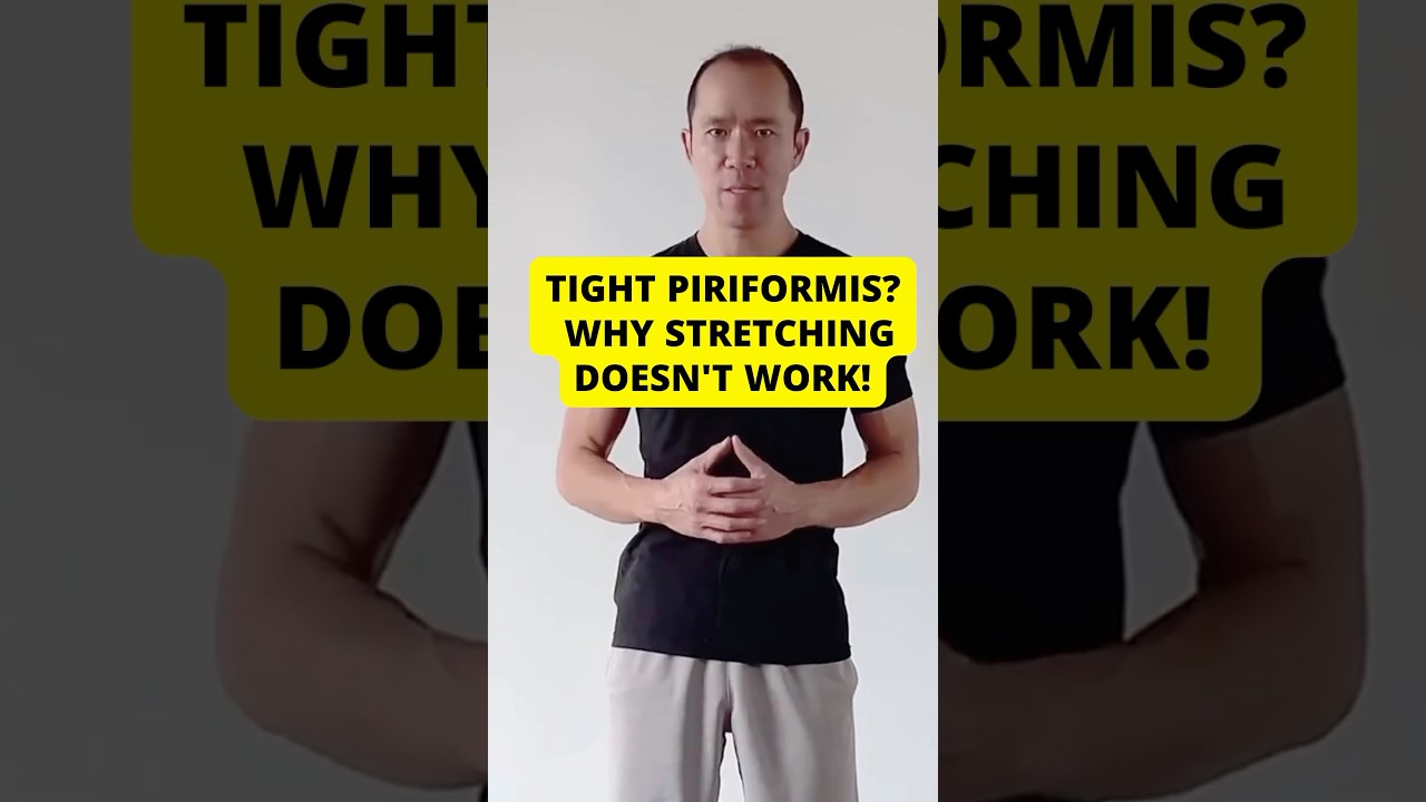 Tight Piriformis? Why Stretching DOESN'T WORK!