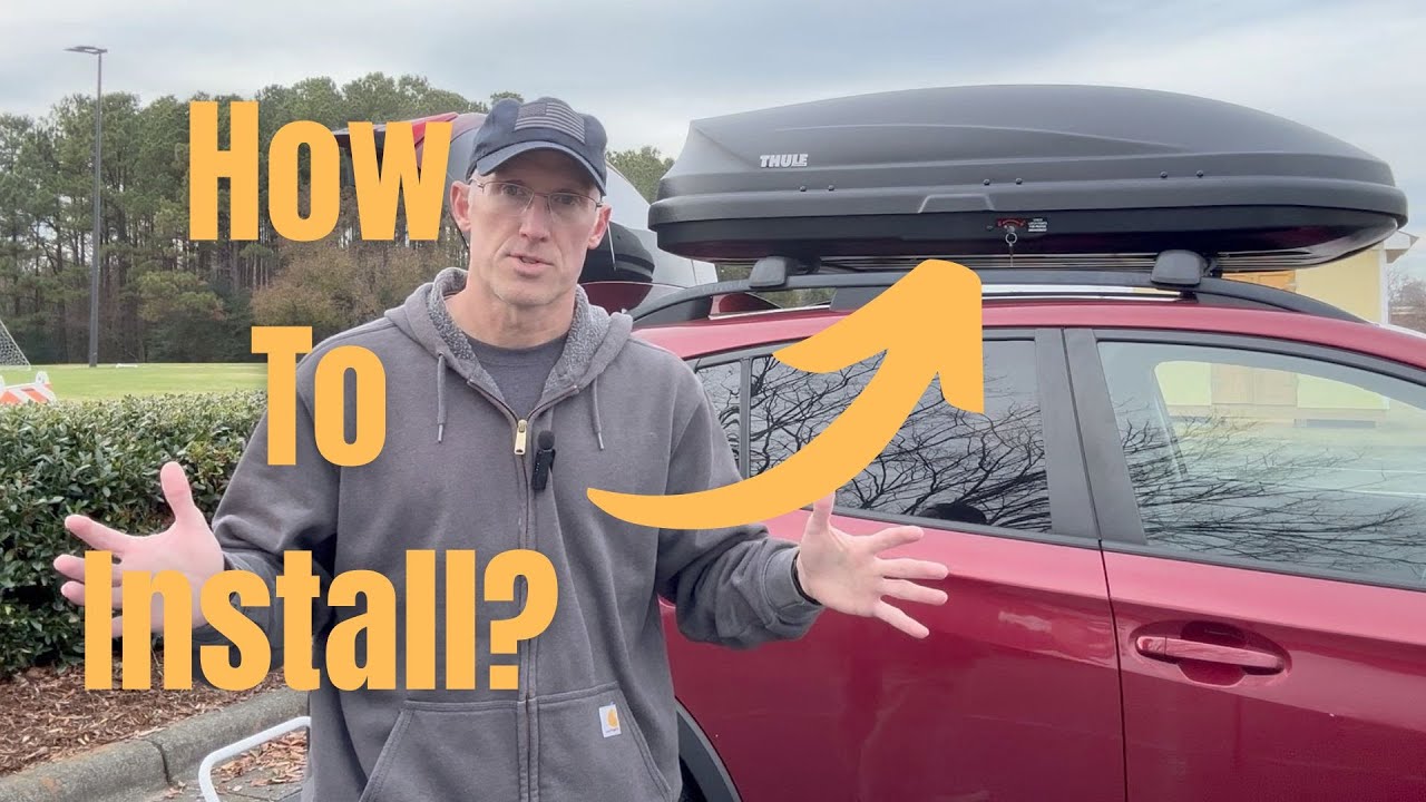 Thule 614 Pulse Cargo Box, Medium, Black | Best Cargo Solution