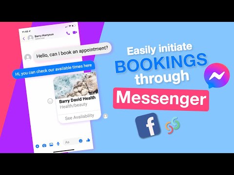 Initiate Bookings Through Facebook Messenger