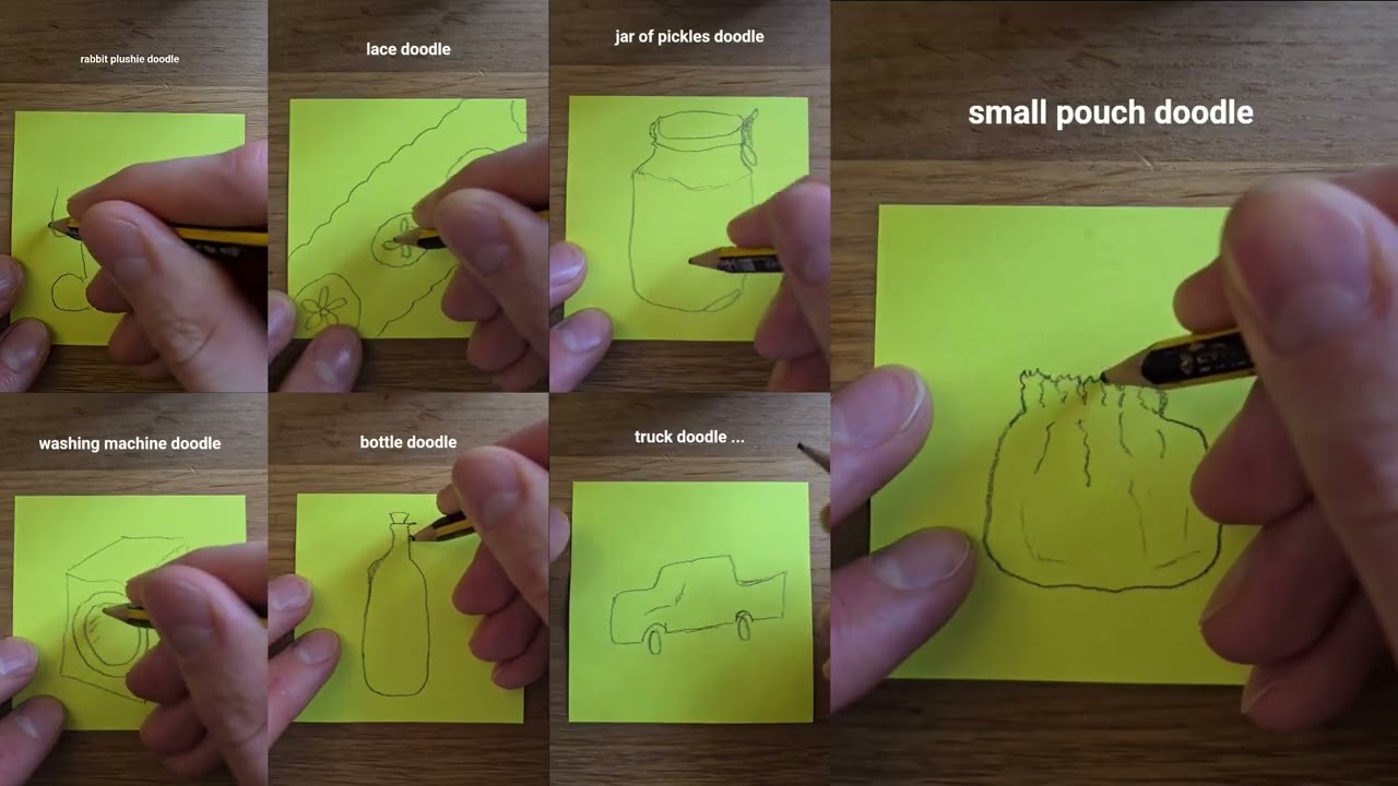 weekly doodles, week 1