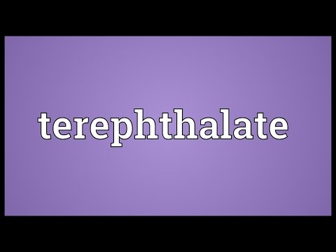 Terephthalate Meaning
