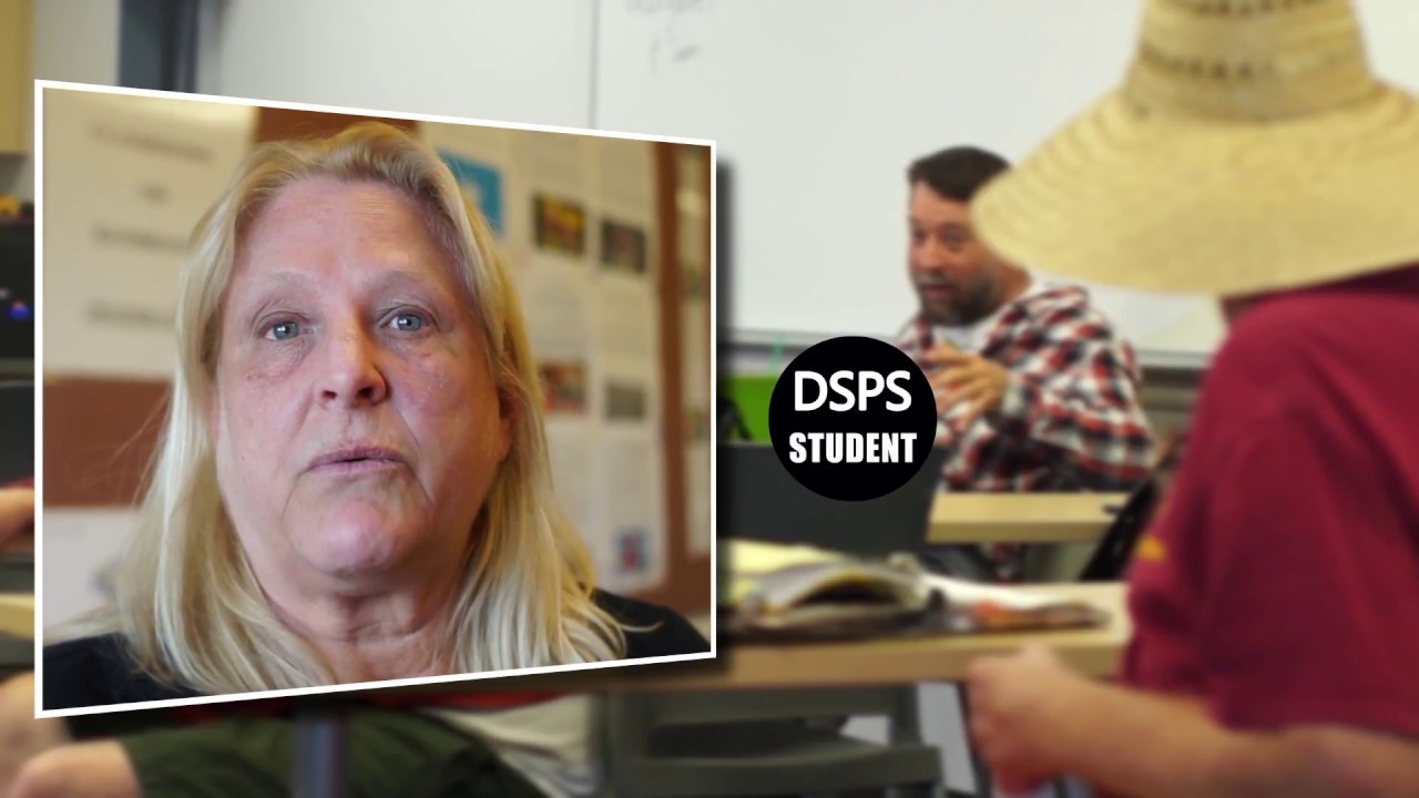 Disability Support Programs and Services (DSPS) at SDCE - 2 minute