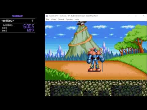 Dr. Robotnik's Mean Bean Machine Speedrun (Easy) 8:20 RTA (6:14 IGT)