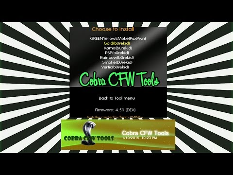 [Review] Cobra CFW Tools Package File! (Works Any CFW)