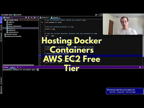 Hosting a Docker Container on AWS EC2 Free Tier in under 12 minutes